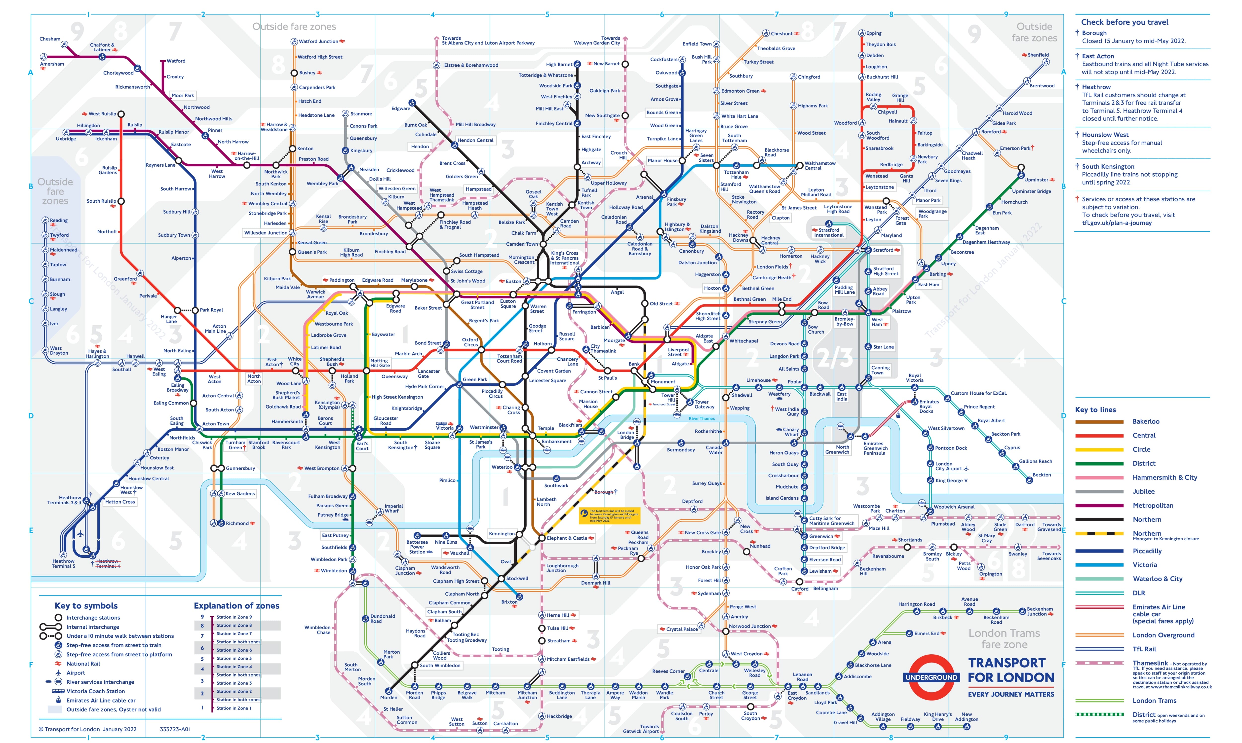 Tube Map London Tube Map London