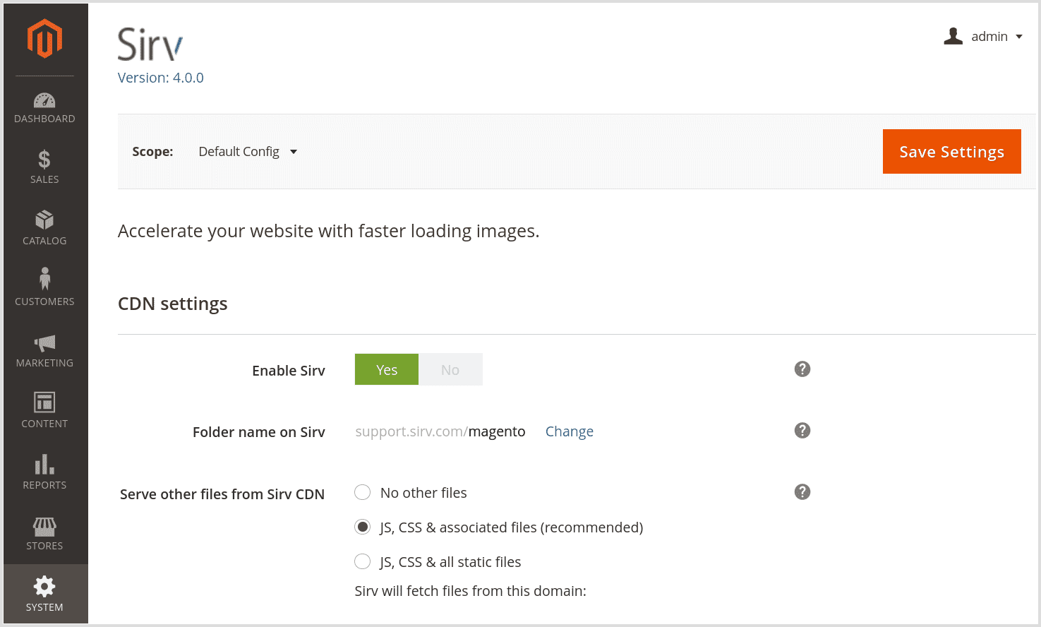 How to set up Sirv CDN on Magento - Sirv Help Center How to set up Sirv CDN on Magento - Sirv Help Center